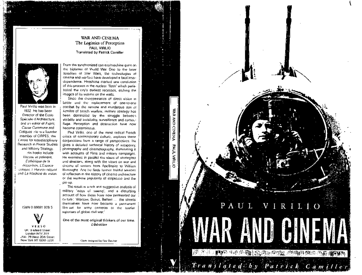 War and Cinema: The Interdependence of Warfare and Visual Media - Studocu