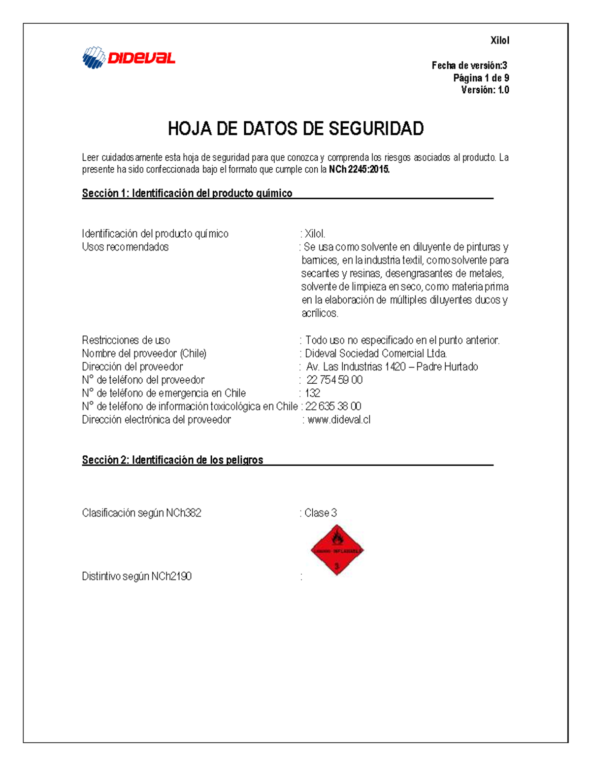 HDS-Xilol: Información y Preparación para Examen de Seguridad - Studocu
