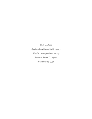 Internal Controls - Holly Mashaw ACC- 2/3/ The role of internal ...