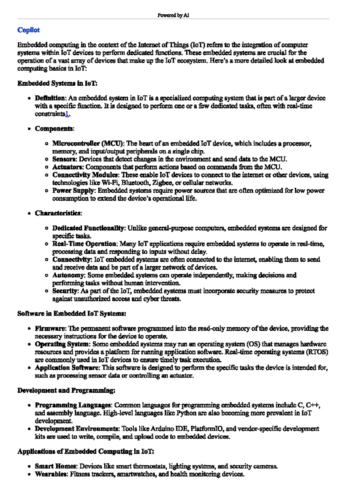 CS3691 - Embedded Systems AND IOT LAB Manual - MOUNT ZION COLLEGE OF ...