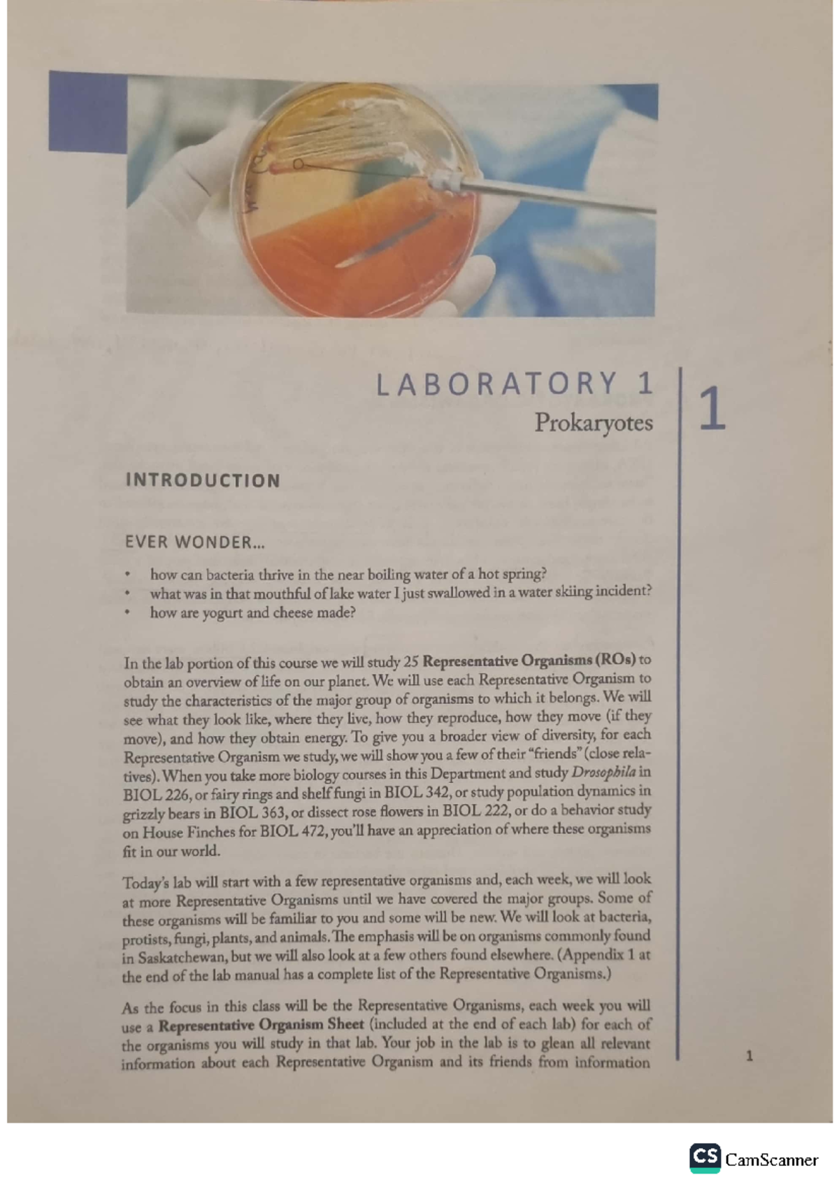 Lab manual full solved - Biol 121 - Studocu