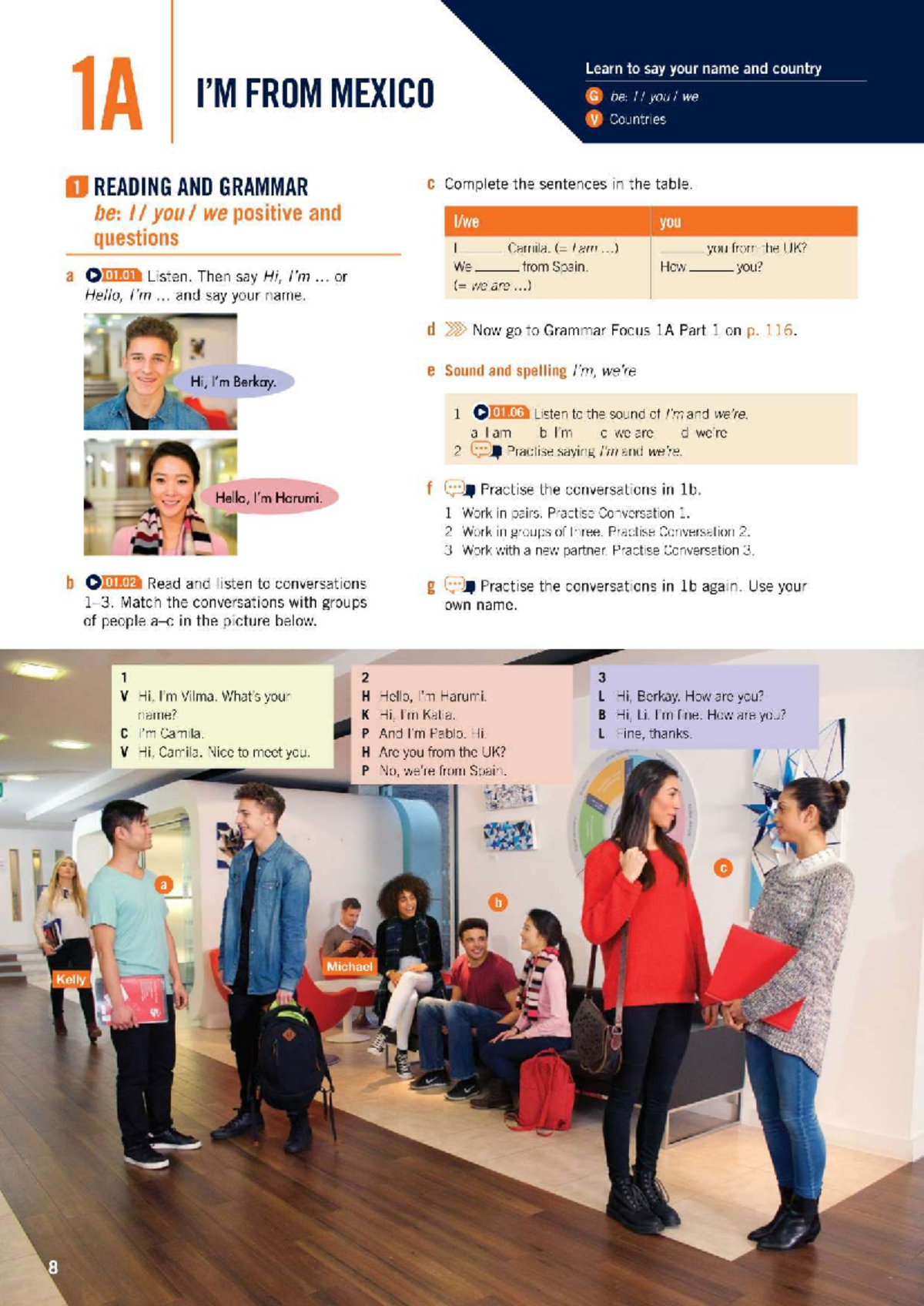 UNIT 1 - Coursebook: Reading, Listening, and Grammar Activities - Studocu