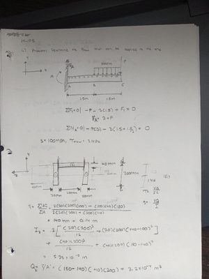 HW02 Unsymmetrical Bending Solution - Instruction: Scan your answer into a single file. Answers ...