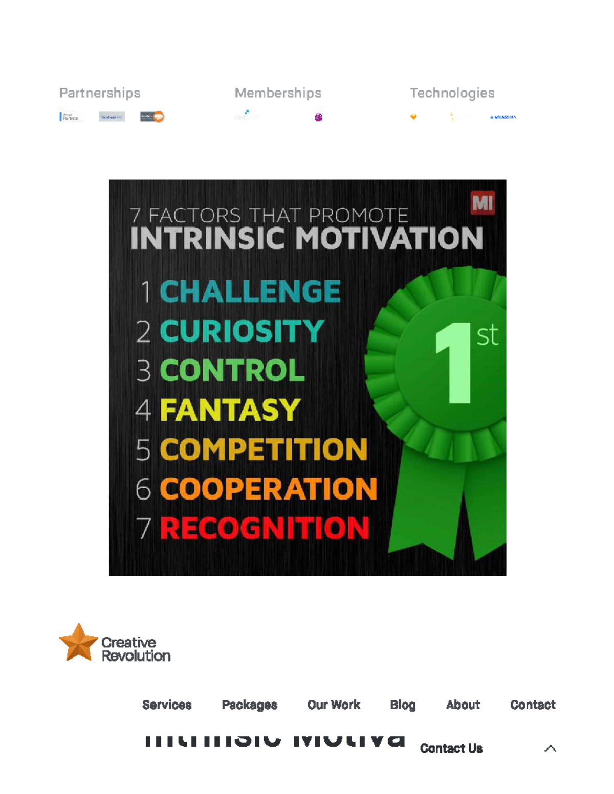 7 Factors that Promote Intrinsic Motivation - Partnerships Memberships ...