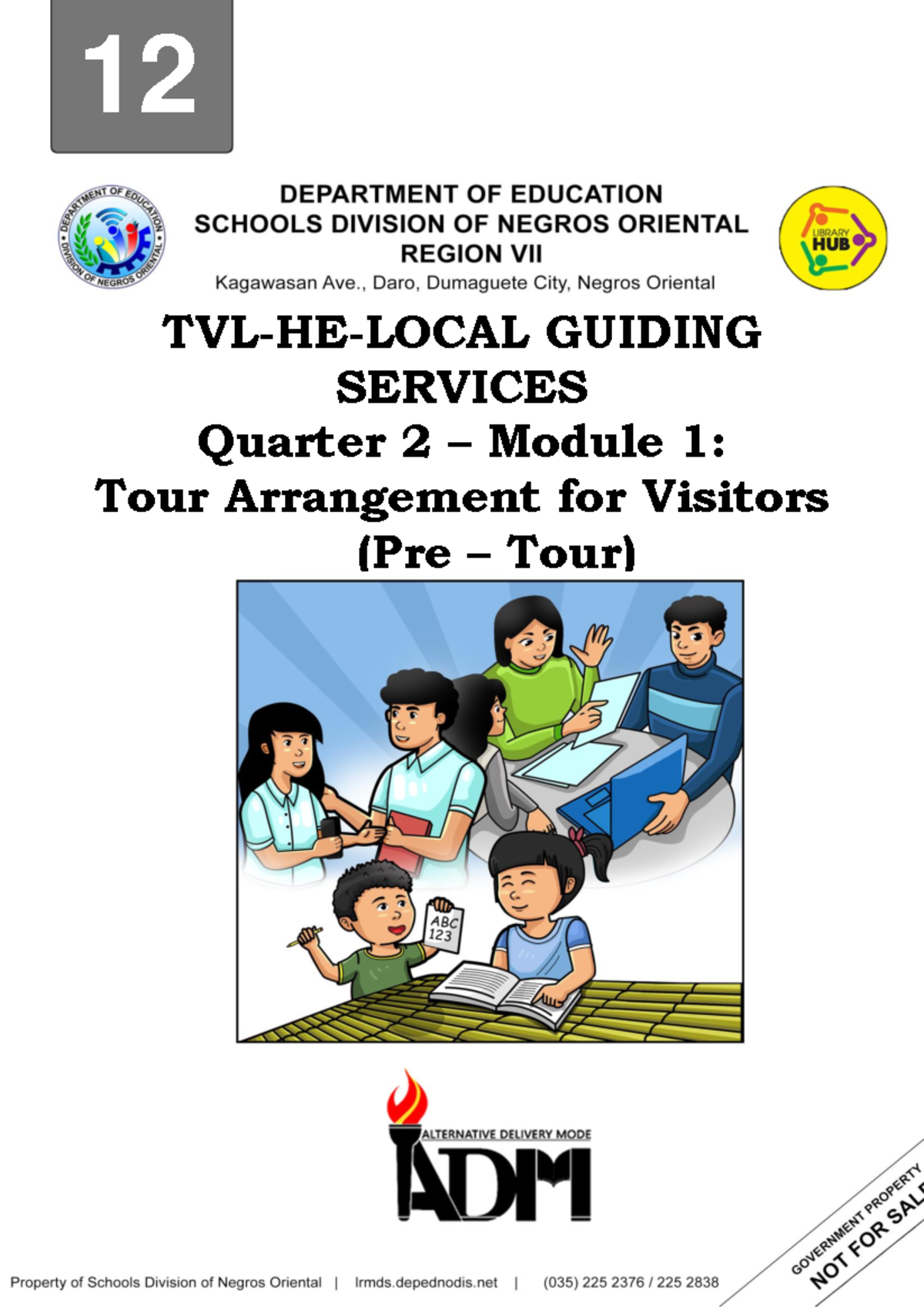 TVL-HE-LOCAL GUIDING Q2 Module 1: Pre-Tour Arrangements Guide - Studocu