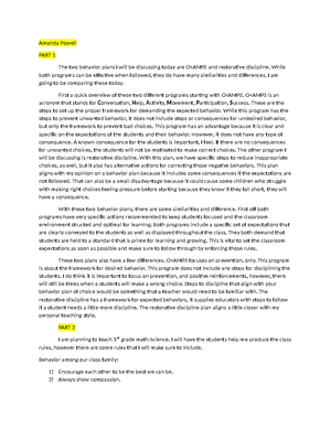 Bloom’s Taxonomy Assignment - Bloom’s Taxonomy Assignment Part Two ...