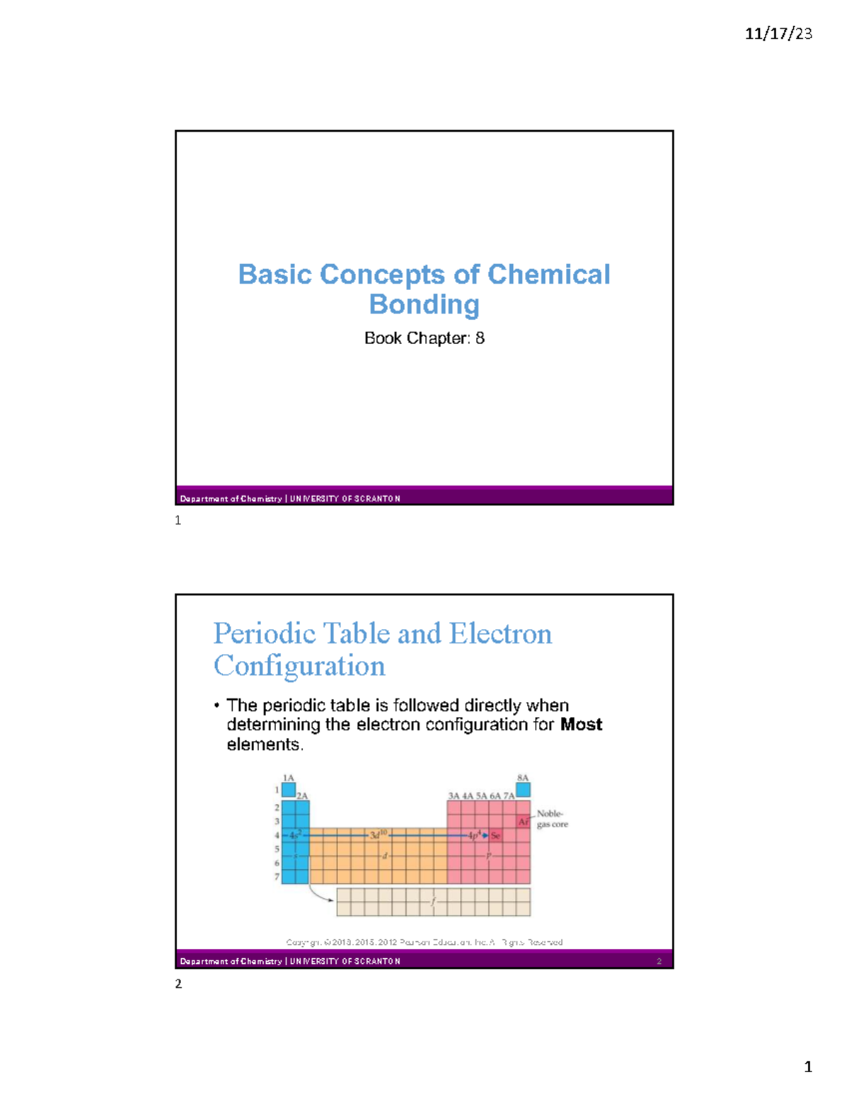 Chapter 8: Basic Concepts of Chemical Bonding - Chemistry Notes - Studocu
