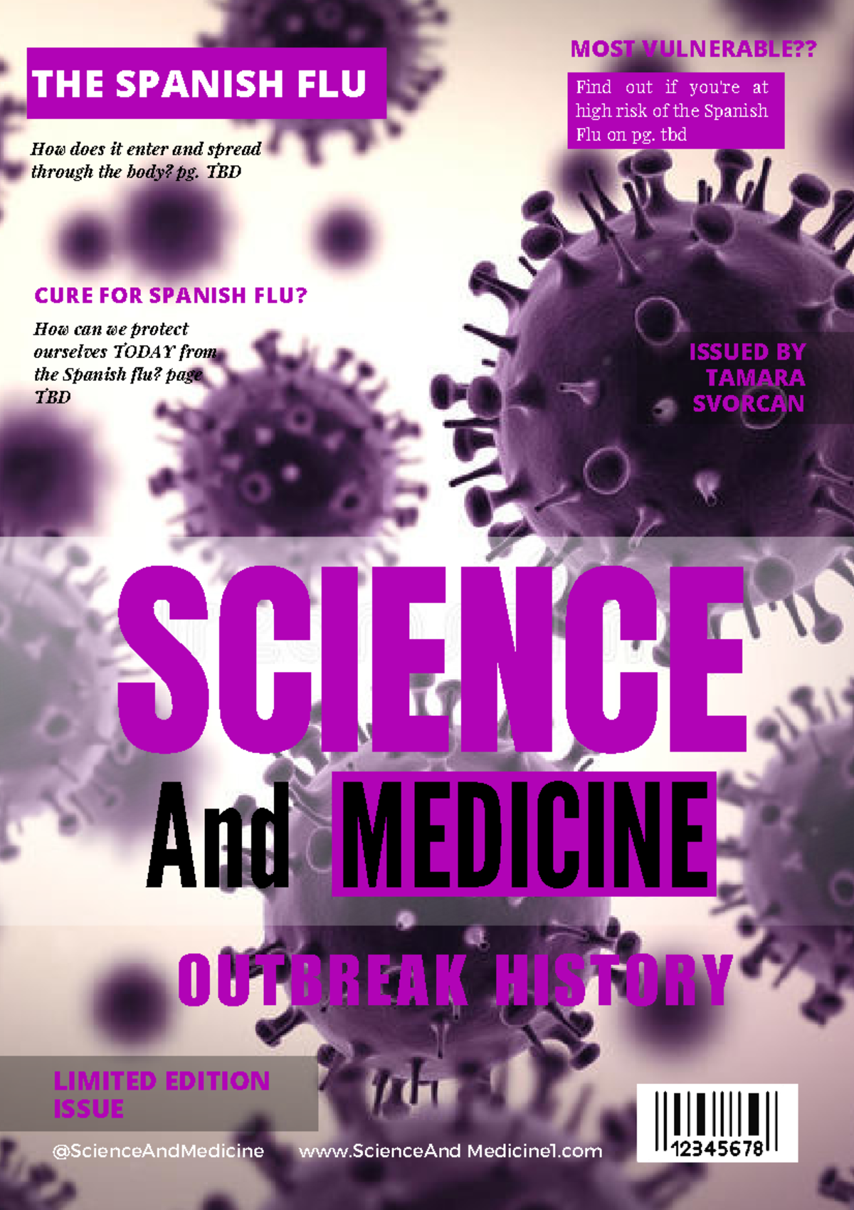 Science and Medicine V.19: Understanding the Spanish Flu Pandemic - Studocu
