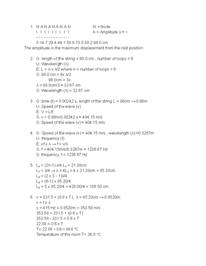 SPH4U practice test suggested answers - Practice Test Physics, Grade 12 ...