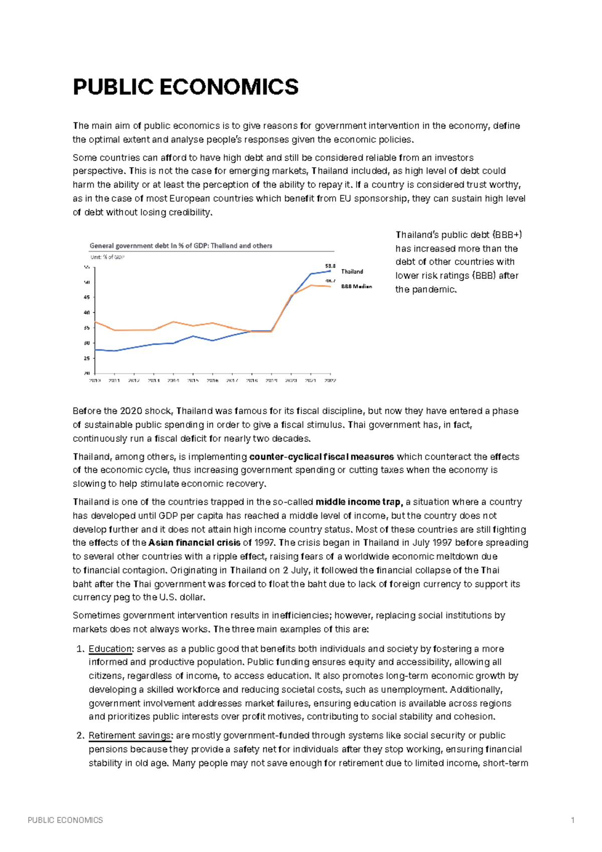 Public Economics - lecture notes base on the slides - PUBLIC ECONOMICS ...