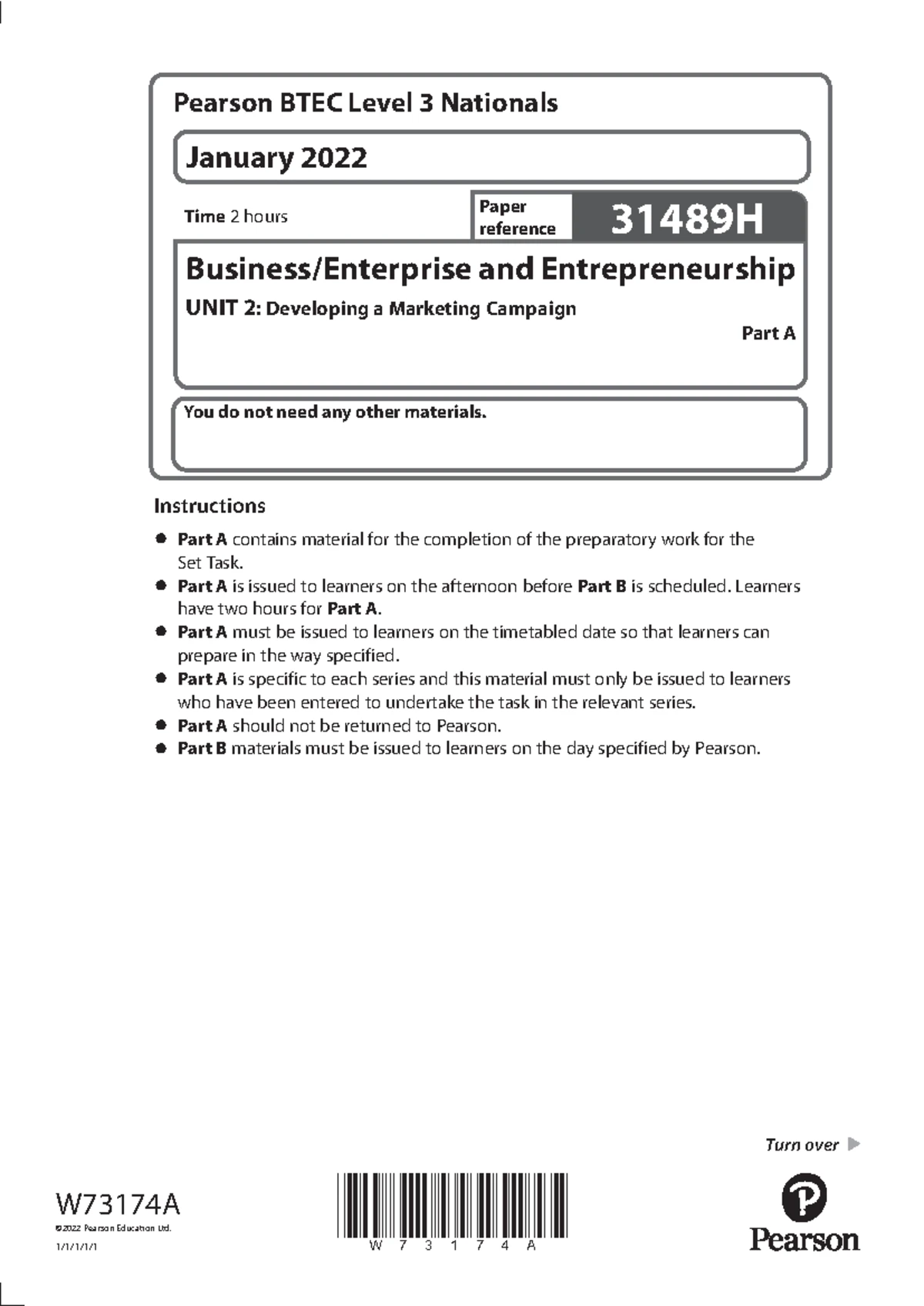 UNIT 3 - Formulae Sheet AND Revision Resourses - FORMULAS FOR UNIT 3 ...