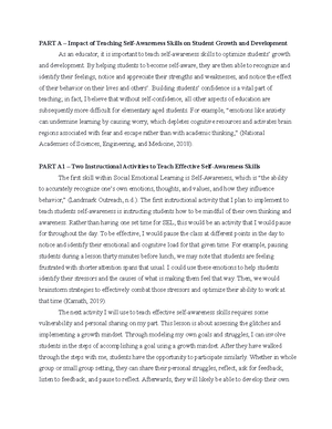 D186 Task 3 - This is a framework for Task 3 - INCREASING UNDERSTANDING ...