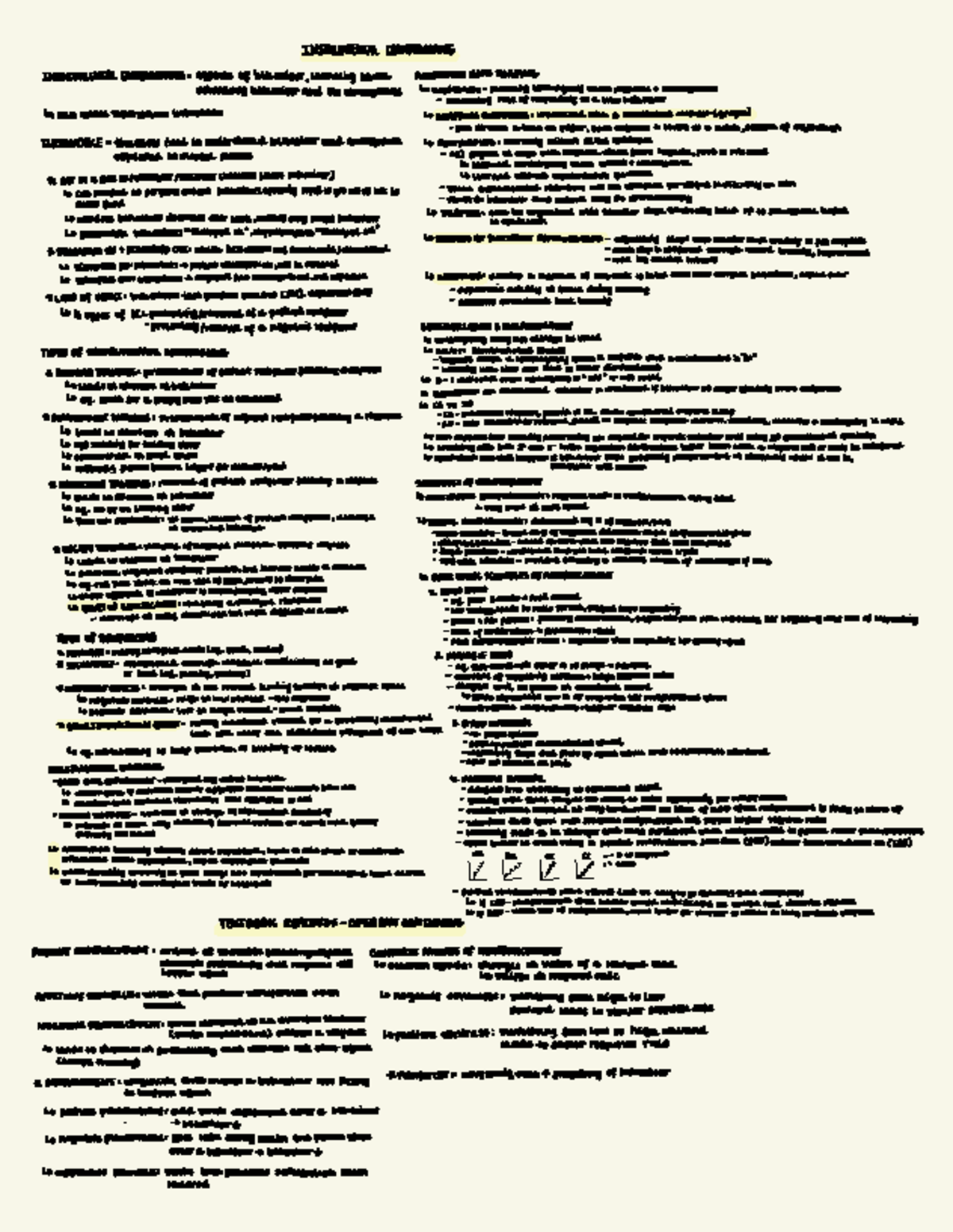 Instrumental Conditioning: Effects, Learning, and Behavior Shaping ...