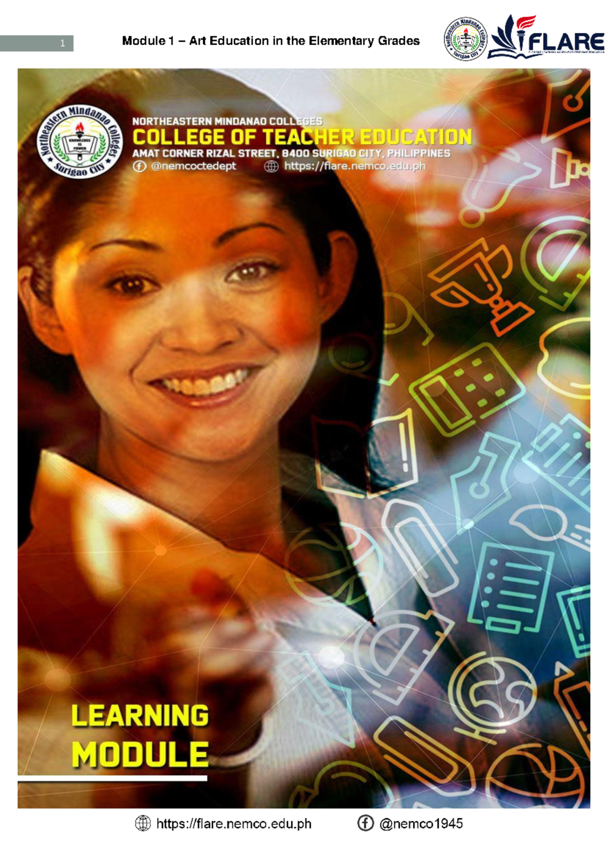 ARTS 101: Module 1 - Art Education in Elementary Grades Overview - Studocu