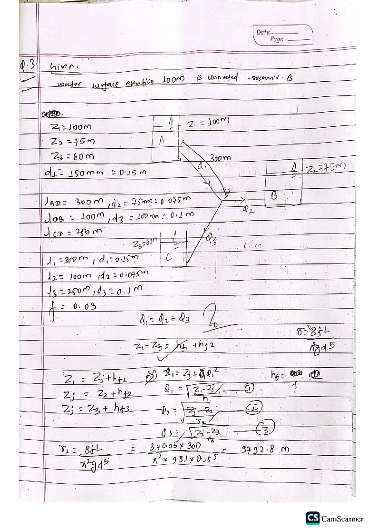 Fluid Mechanics Analysis: Water Surface Elevation & Borrow Area ...