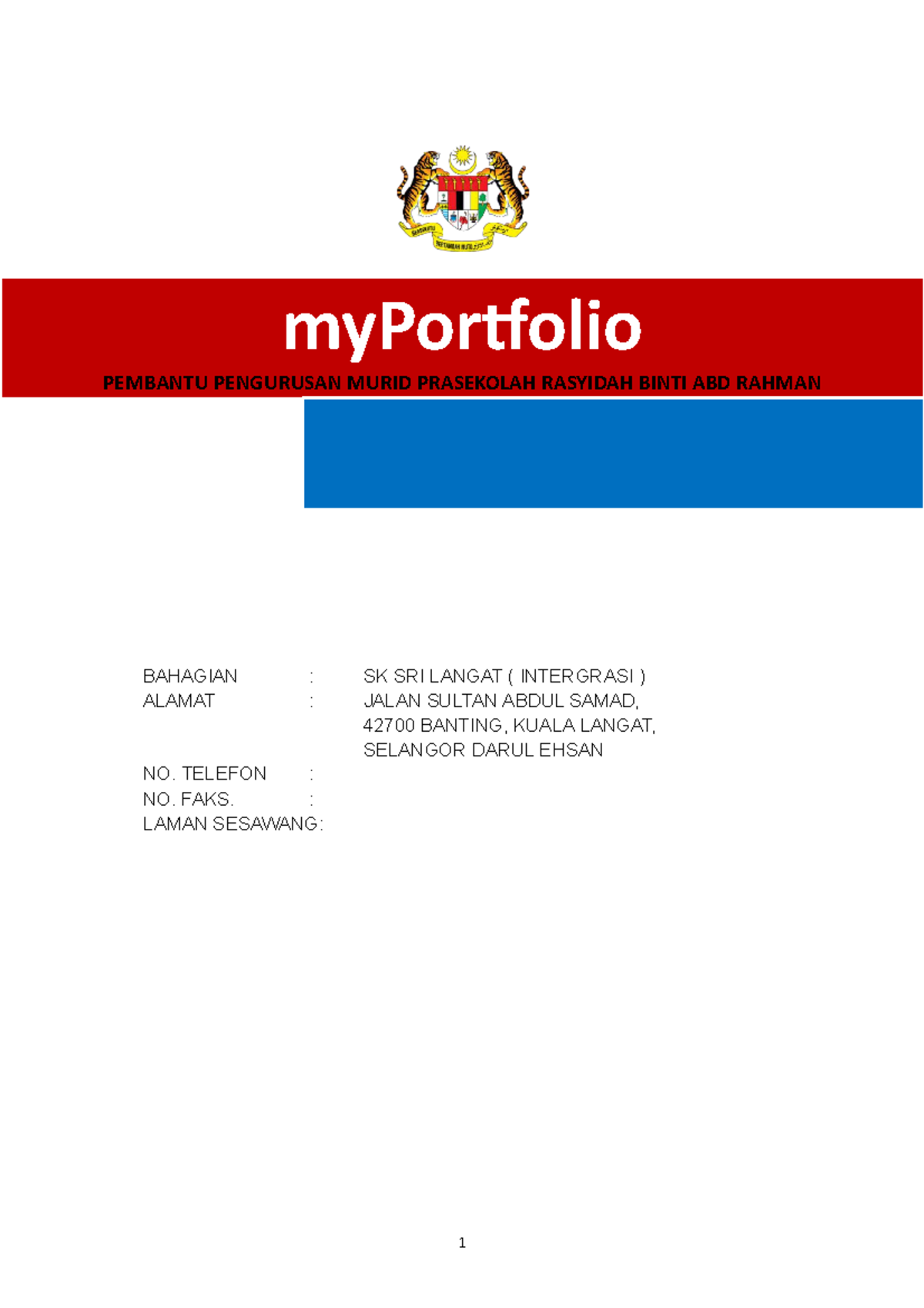 myPortfolio PPM PRA: Pelan Pengurusan dan Tanggungjawab 2020 - Studocu