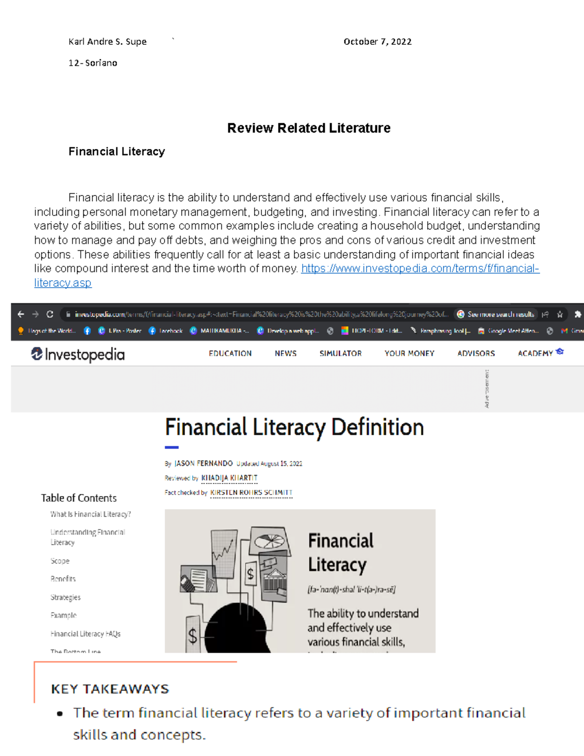My-RRL FInal - A theoretical framework is a foundational review of ...