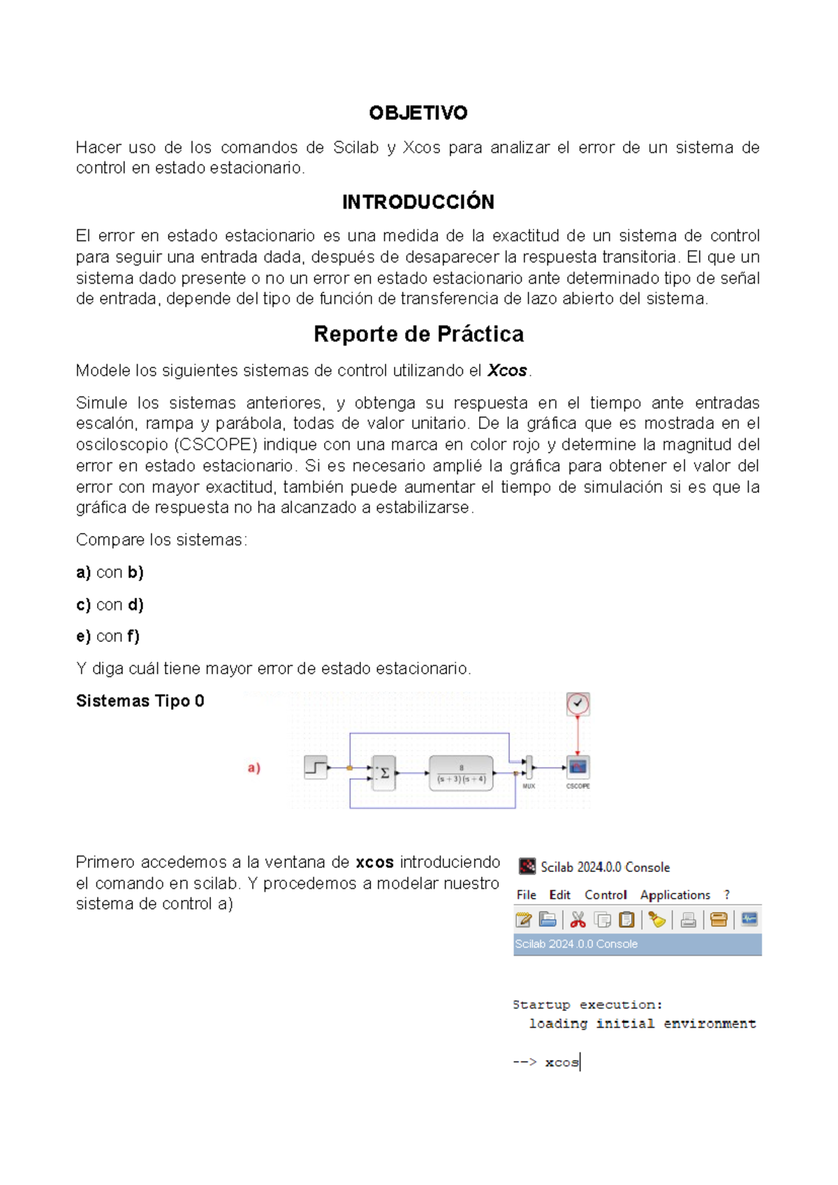 Práctica 7 Ing. Ctrl. Lab - OBJETIVO Hacer uso de los comandos de ...