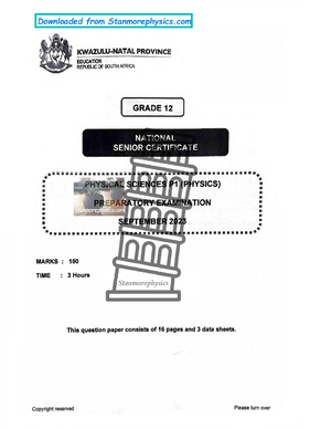 Gr 12 term 1 2019 ps resource pack - PHYSICAL SCIENCES Grade 12 TERM 1 ...