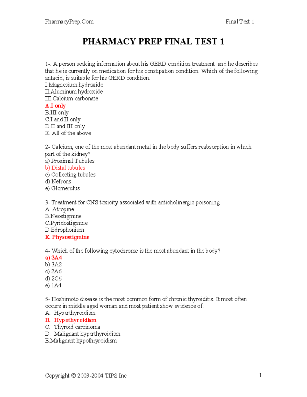 Pharmacy Prep Final Test Questions - Module 5 Study Guide - Studocu
