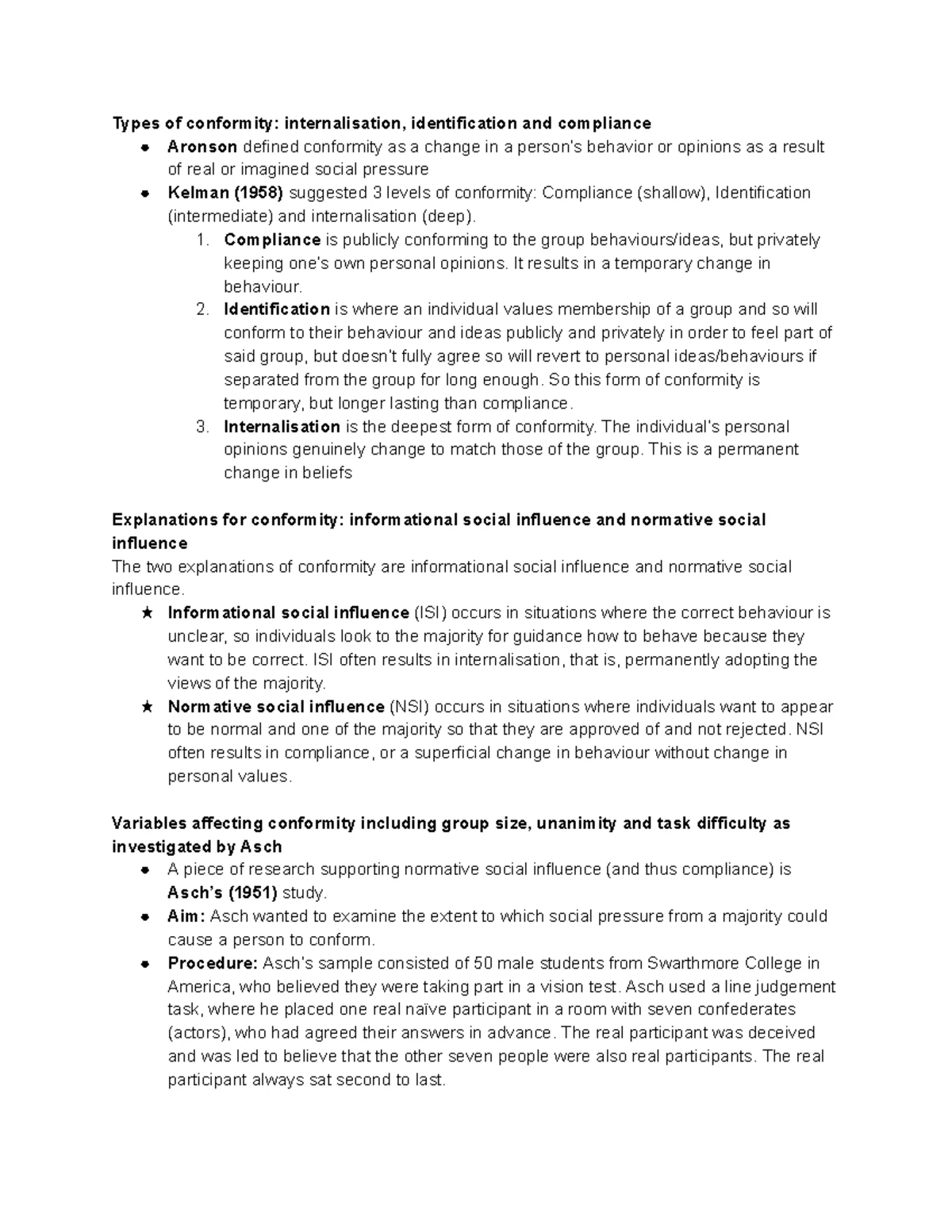 Psy 201: Moscovici's Theory of Minority Influence Explained - Studocu