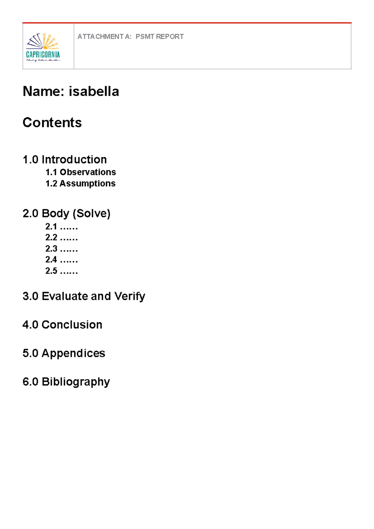 Year 12 Essential Maths IA3 2025: PSMT Financial Readiness Report - Studocu