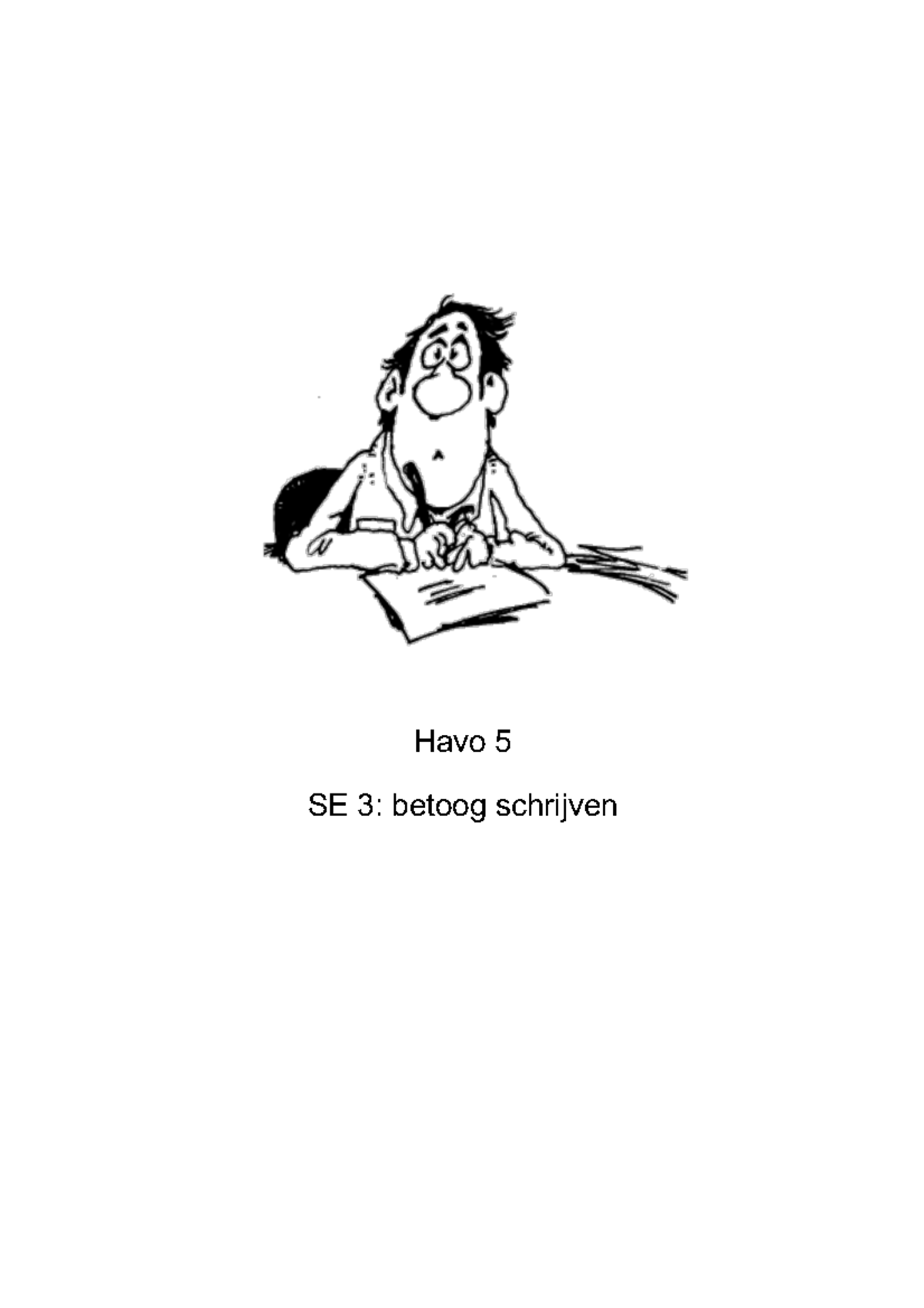H5 SE3: Betoog en Speech: Structuur en Voorbereiding - Studeersnel