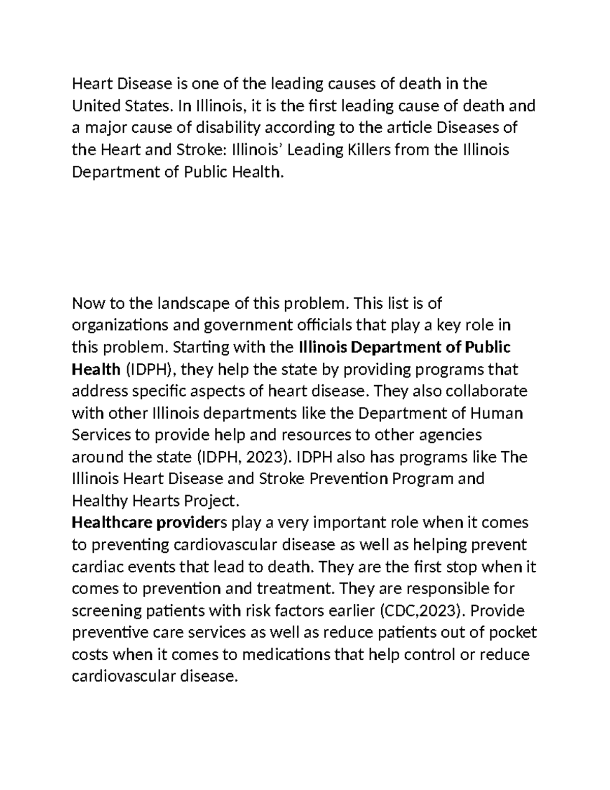 Heart Disease Prevention Strategies in Illinois: Key Organizations ...