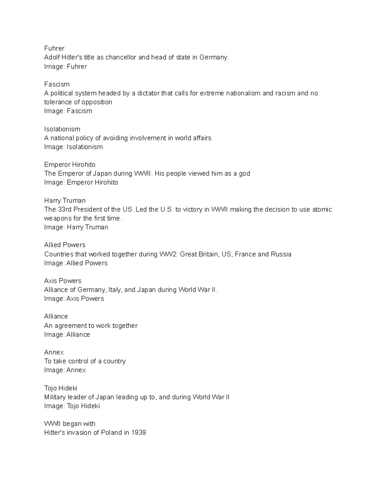 W5 - comparative world history - Fuhrer Adolf Hitler's title as ...