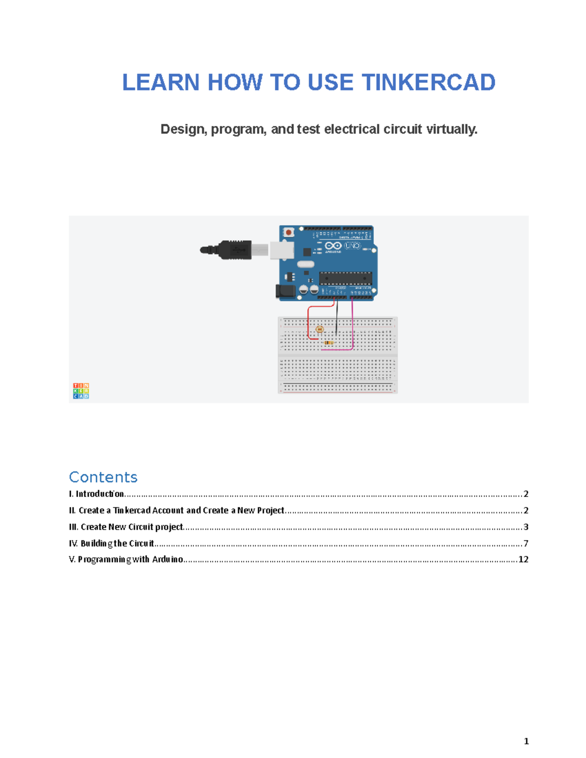 3c Tinkercad arduino simulator tutorial - LEARN HOW TO USE TINKERCAD ...