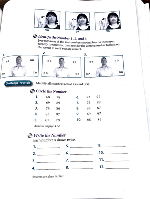 ASL 1 - 4.7 Homework - How Old? The signers sign statements with ages ...