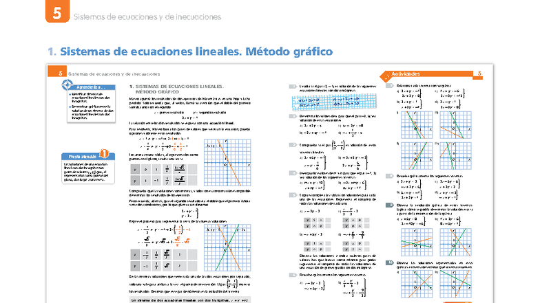 Sistemas De Ecuaciones E Inecuaciones 4º Eso Ejercicios Resueltos 6553