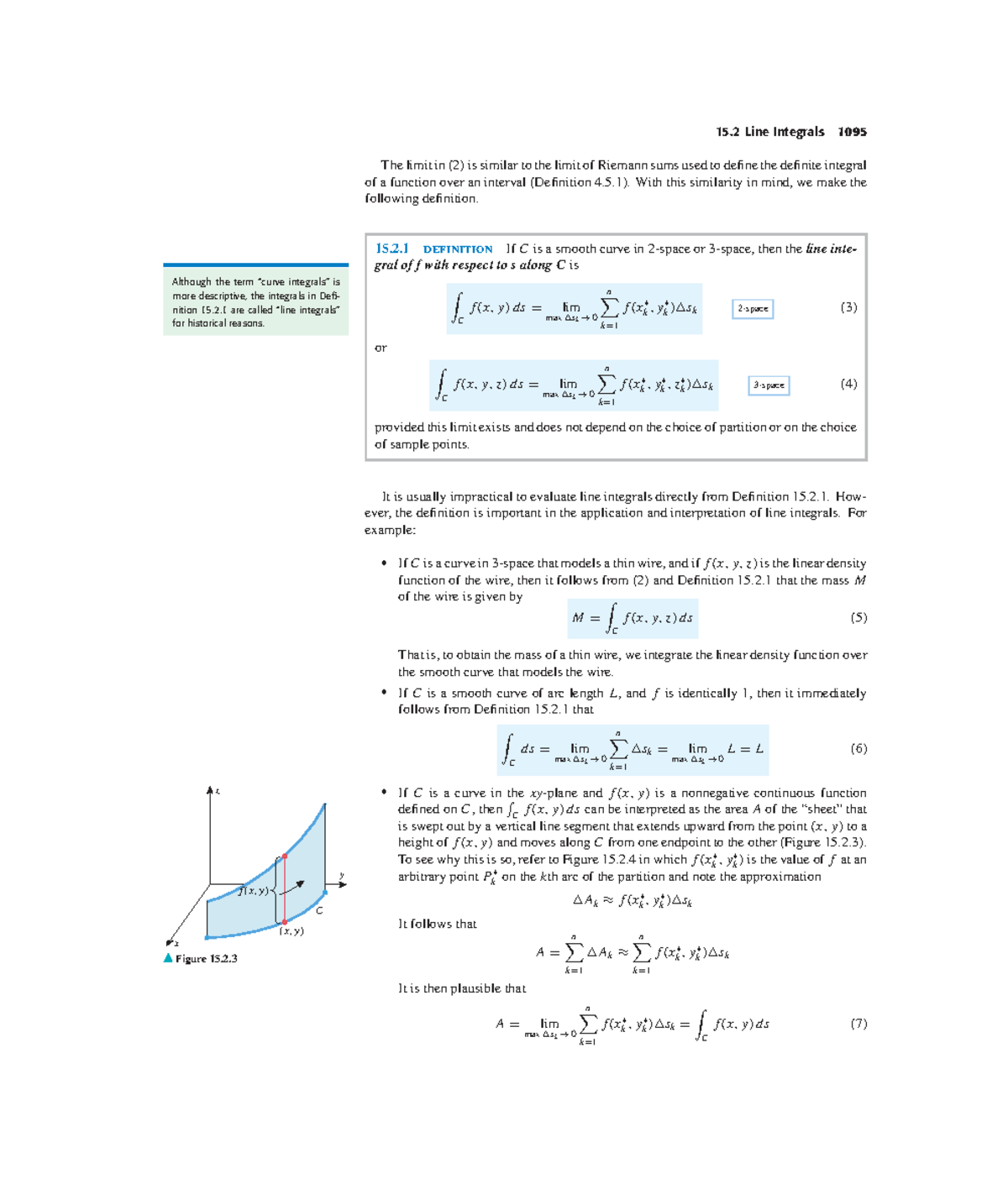 Calculus Anton C15 Line Integrals Notes (Pages 1117-1118) - Studocu