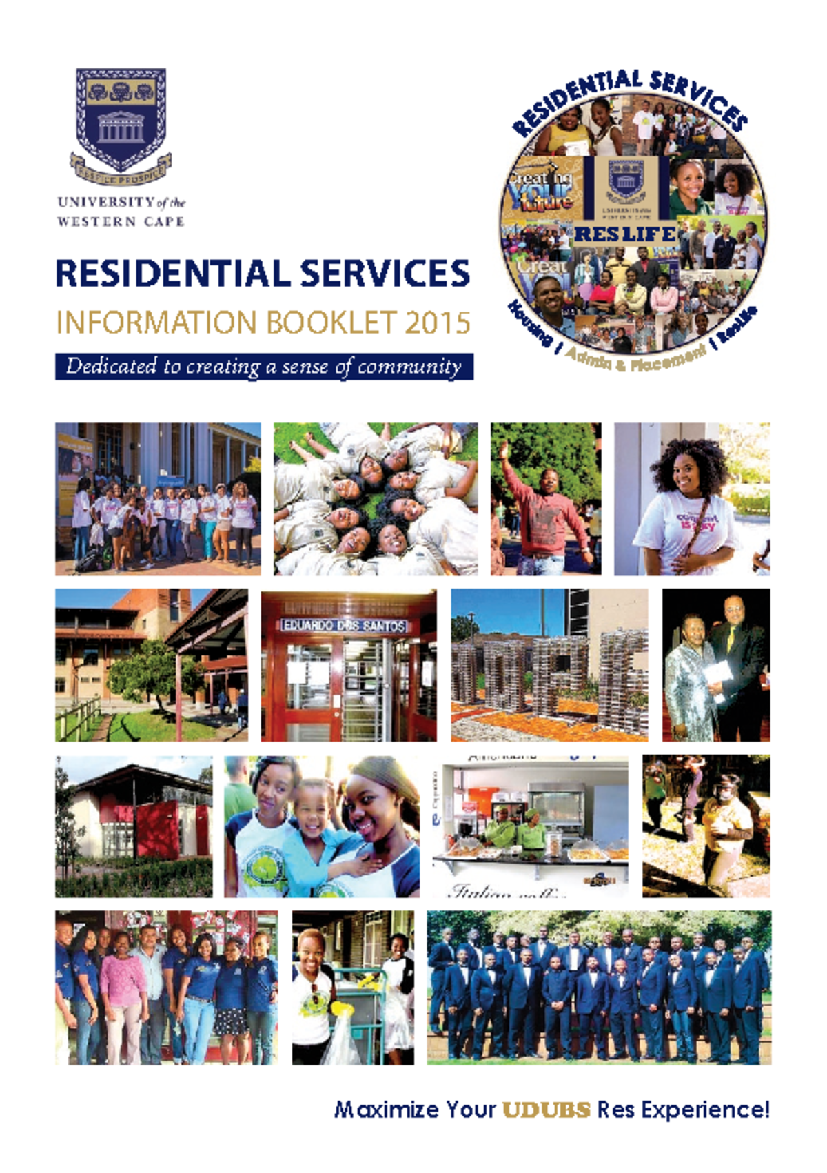 Reslife Booklet 2015 2 - RESIDENTIAL SERVICES INFORMATION BOOKLET 2015 ...