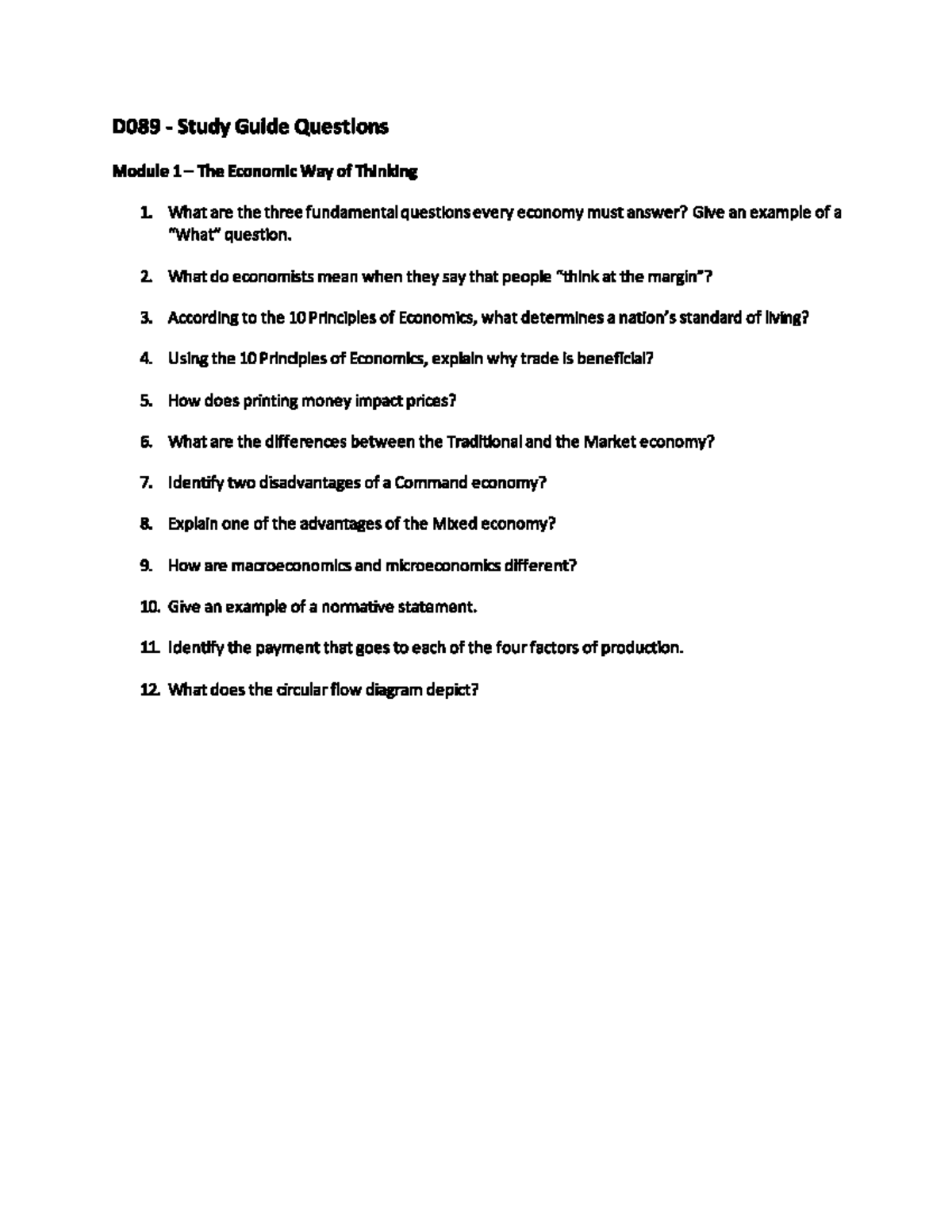 D089 Study Guide - D089 - Studocu