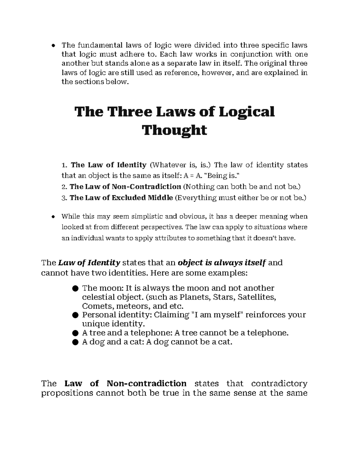 Lecture 3: Fundamental Laws of Logic Explored - Studocu