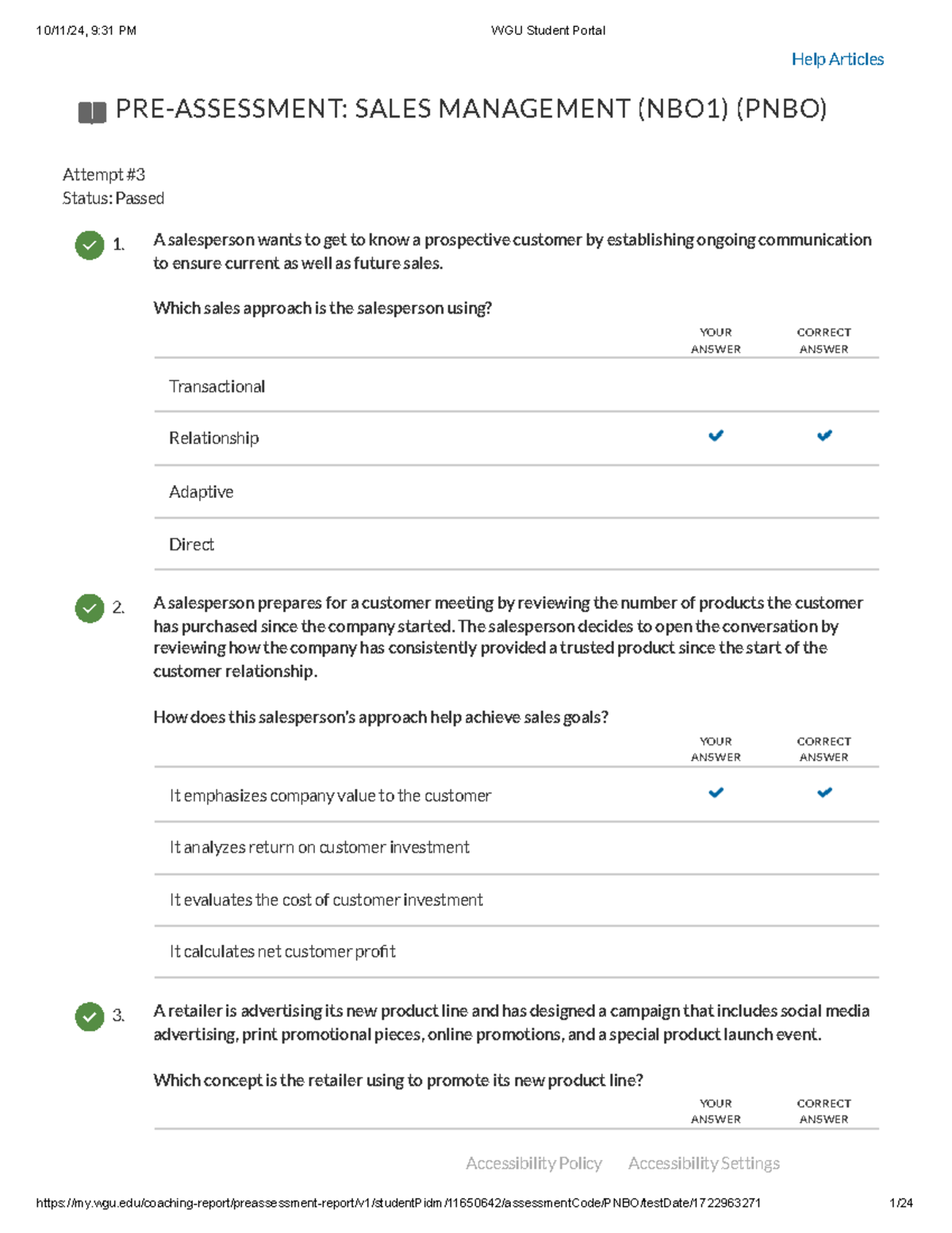D099 Pre-Assessment - Pre-Assessment Help - Help Articles PRE ...