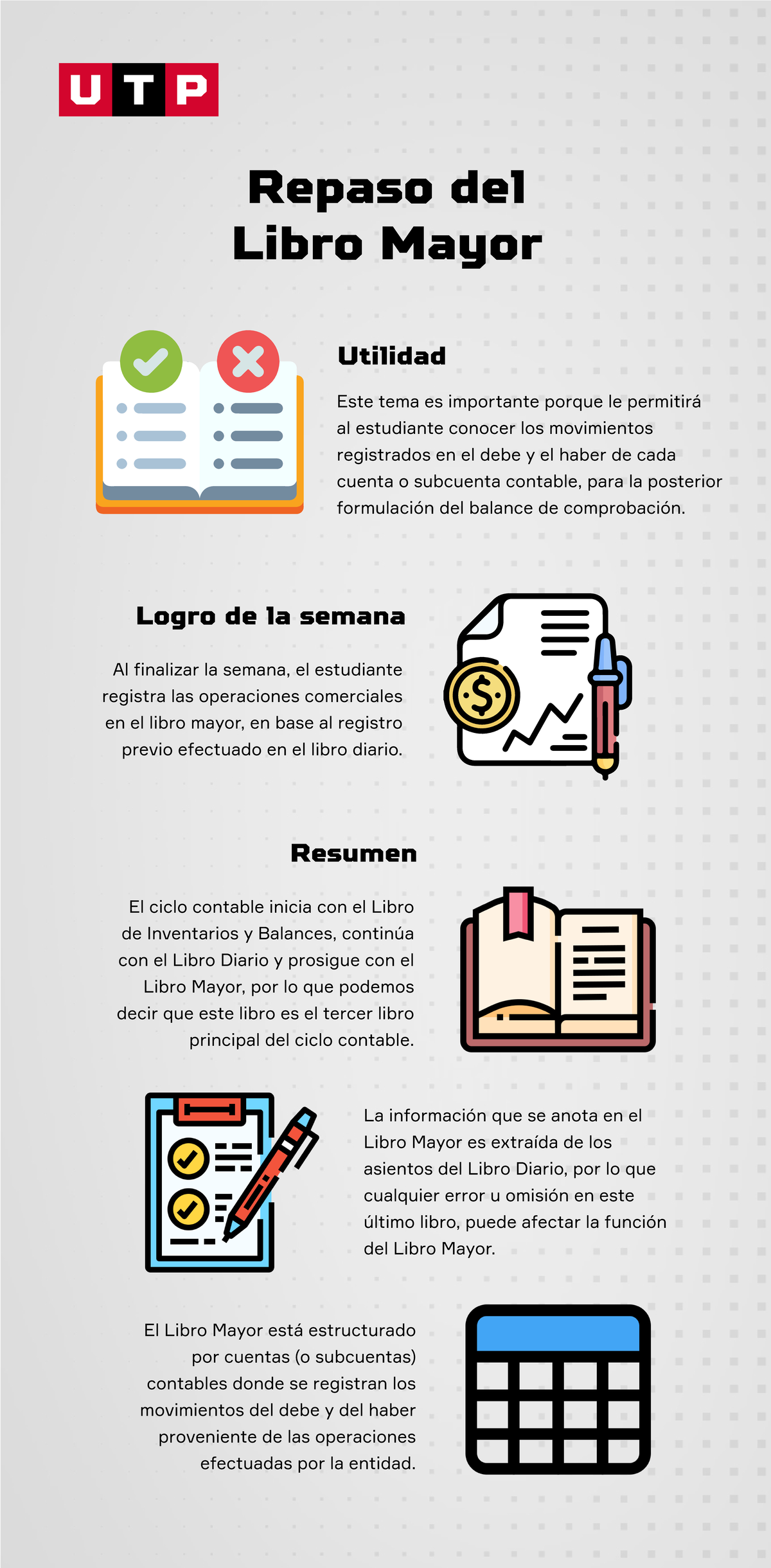 Semana 16: Repaso del Libro Mayor en Contabilidad - Studocu