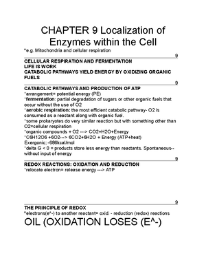 Ch 8 Study Guide - Chapter 8: An Introduction to Metabolism – Learning ...