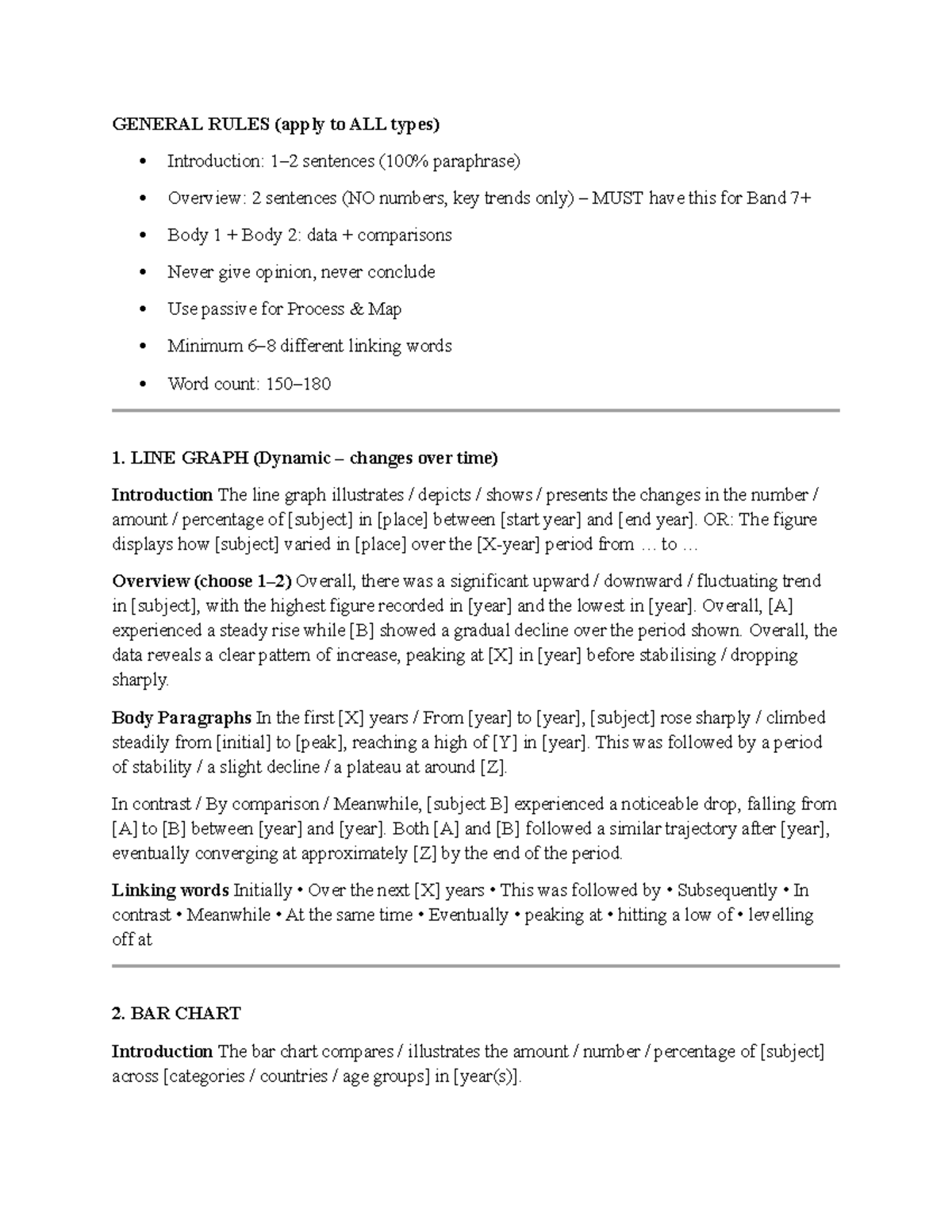 Writing 1 - WRI: Analyzing Graphs and Charts for IELTS Task 1 - Studocu