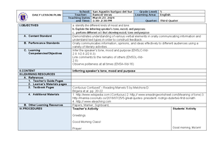 Phases of the Moon - Grade 5 DLP - Detailed Lesson Plan in Science ...