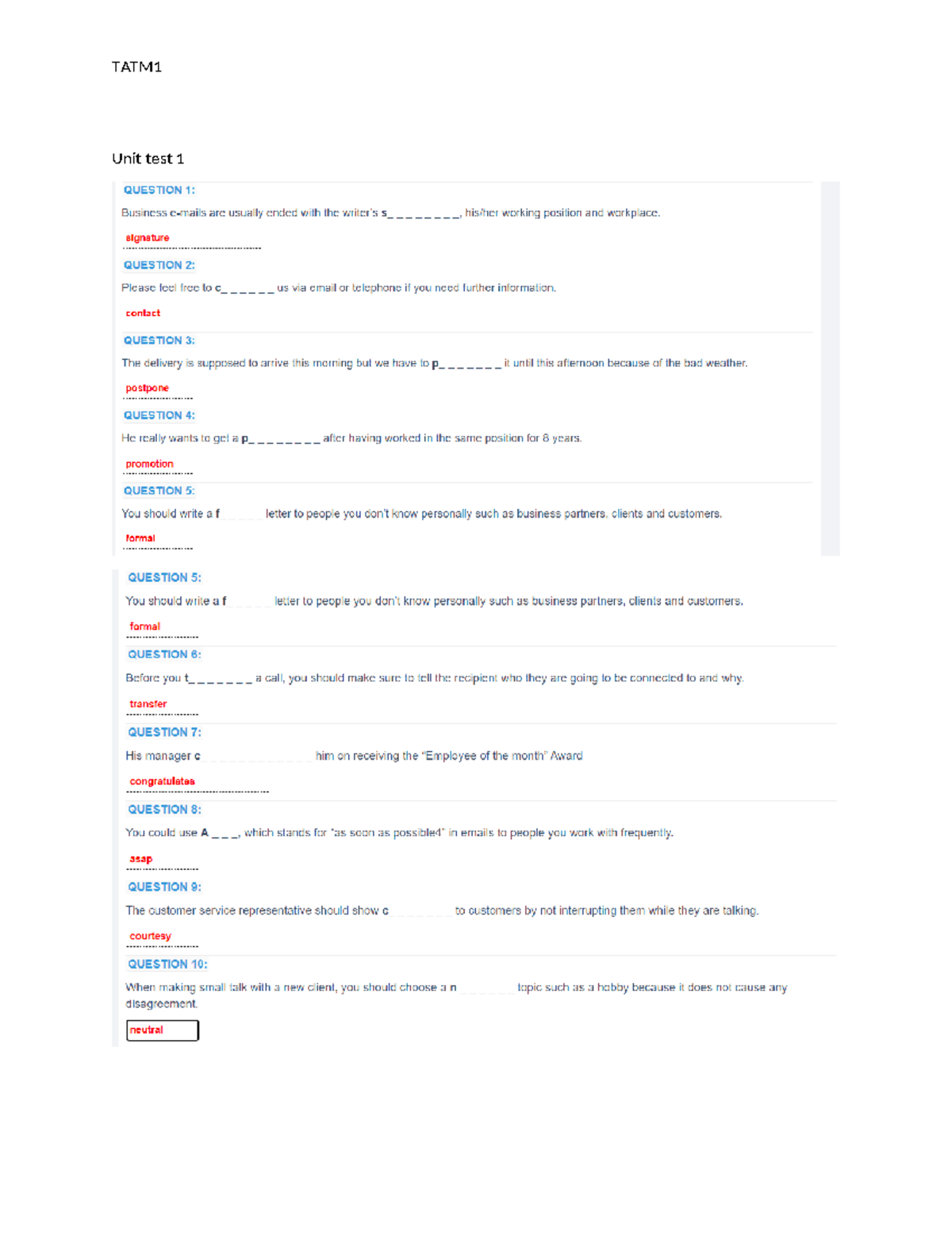 Unit test 1 2 3 4 - KHÔNG CÓ GÌ HẾTTTTTTTTTTTTTTTTTTT - Tiếng Anh ...