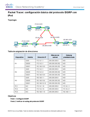 6 Lab Basic Router Configuration - Lab 1.5: Basic Router Configuration Topology Diagram ...