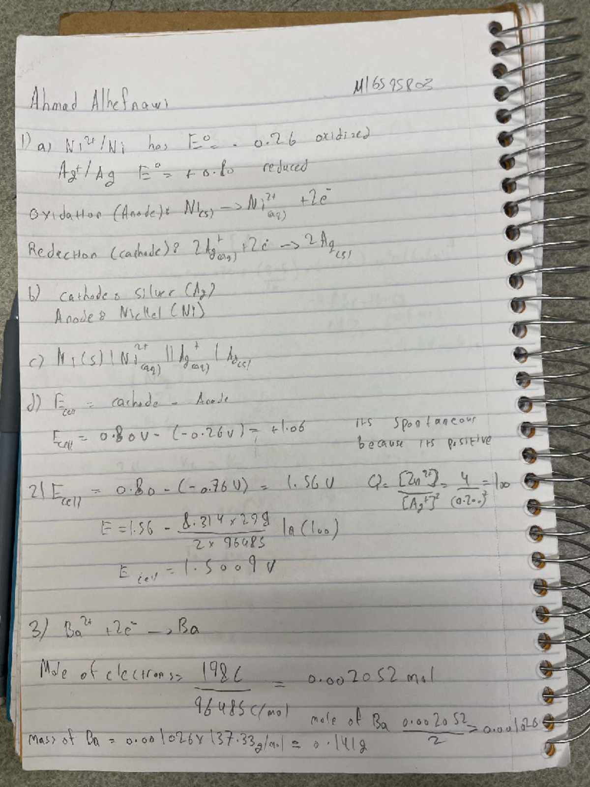 Electrochemistry Homework Answers - Jpg2pdf 15 - Studocu