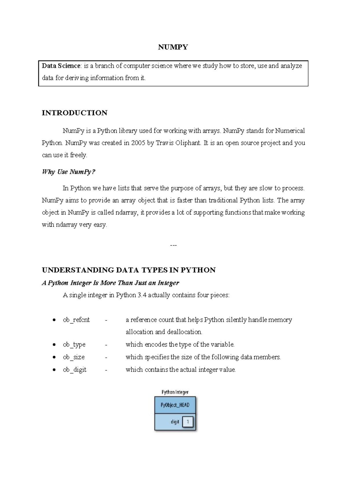 Introduction to NumPy: Essential Functions & Array Manipulations (CS101 ...