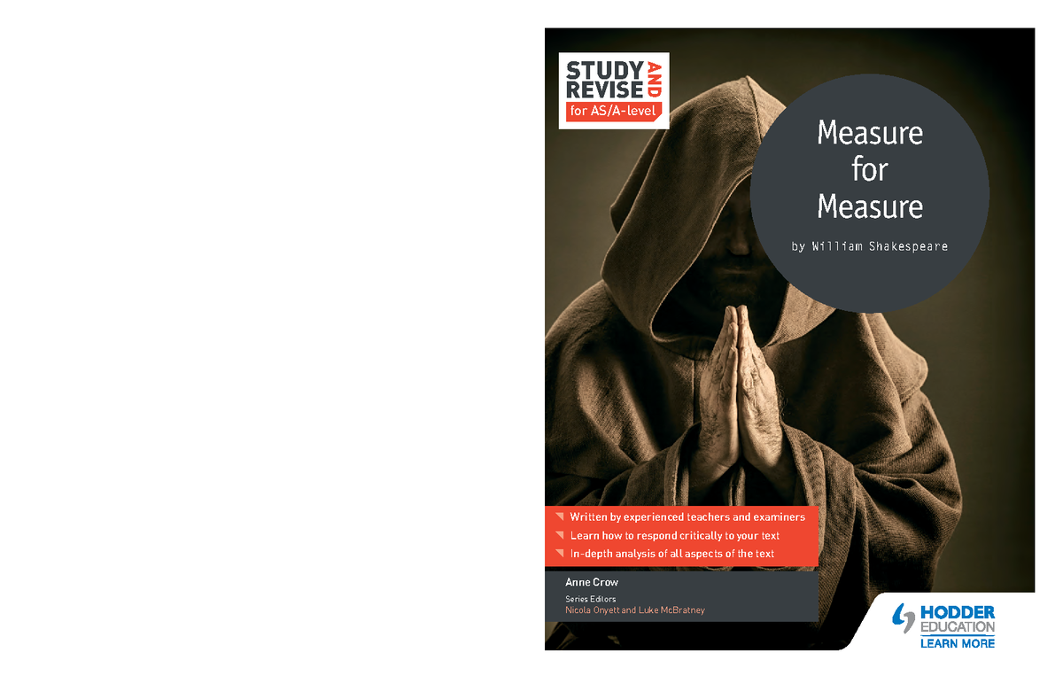 Study & Revise: Measure for Measure Insights for AS/A-Level Students ...