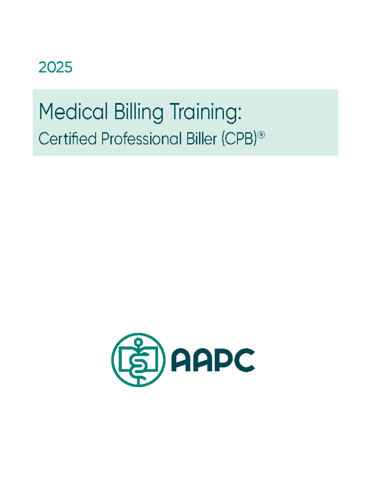 2025 Medical Billing Training: Certified Professional Biller Chapter 6 ...