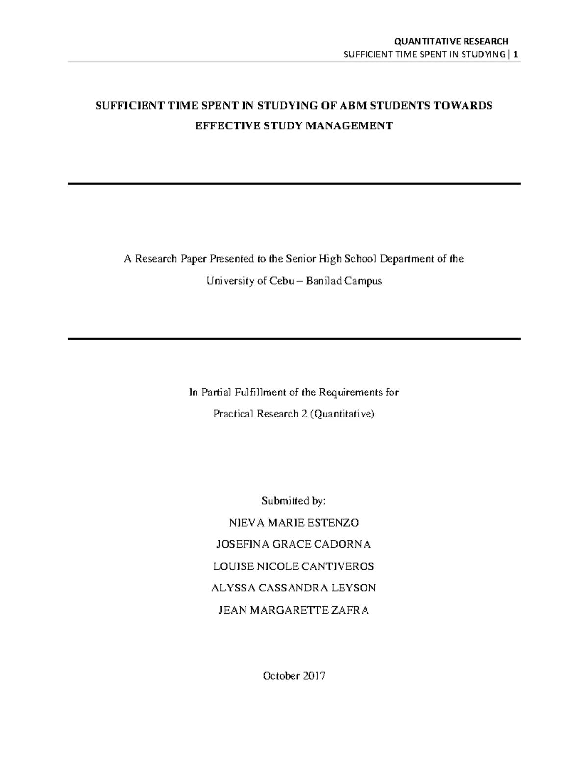 Difficulties of Grade 12 ABM Students Towards Fundamentals of ...