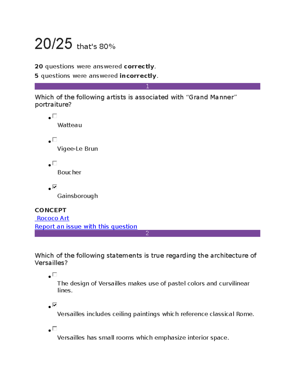 ART History II UNIT 1 Milestone 1 Assessment Review Notes - Studocu