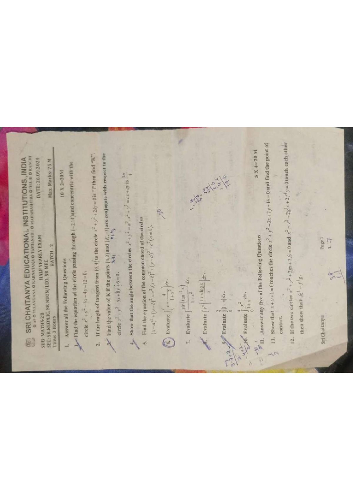 1000034549 - Question paper - SRI CHAITANYA EDUCATIONAL INSTITUTIONS ...